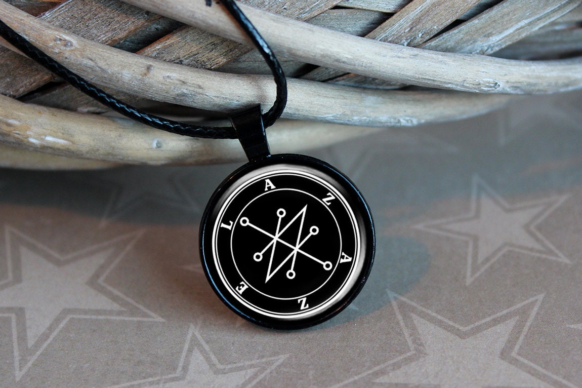 Ars Goetia Azazel Necklace Azazel Pendant Demon Sigil Occult - Etsy