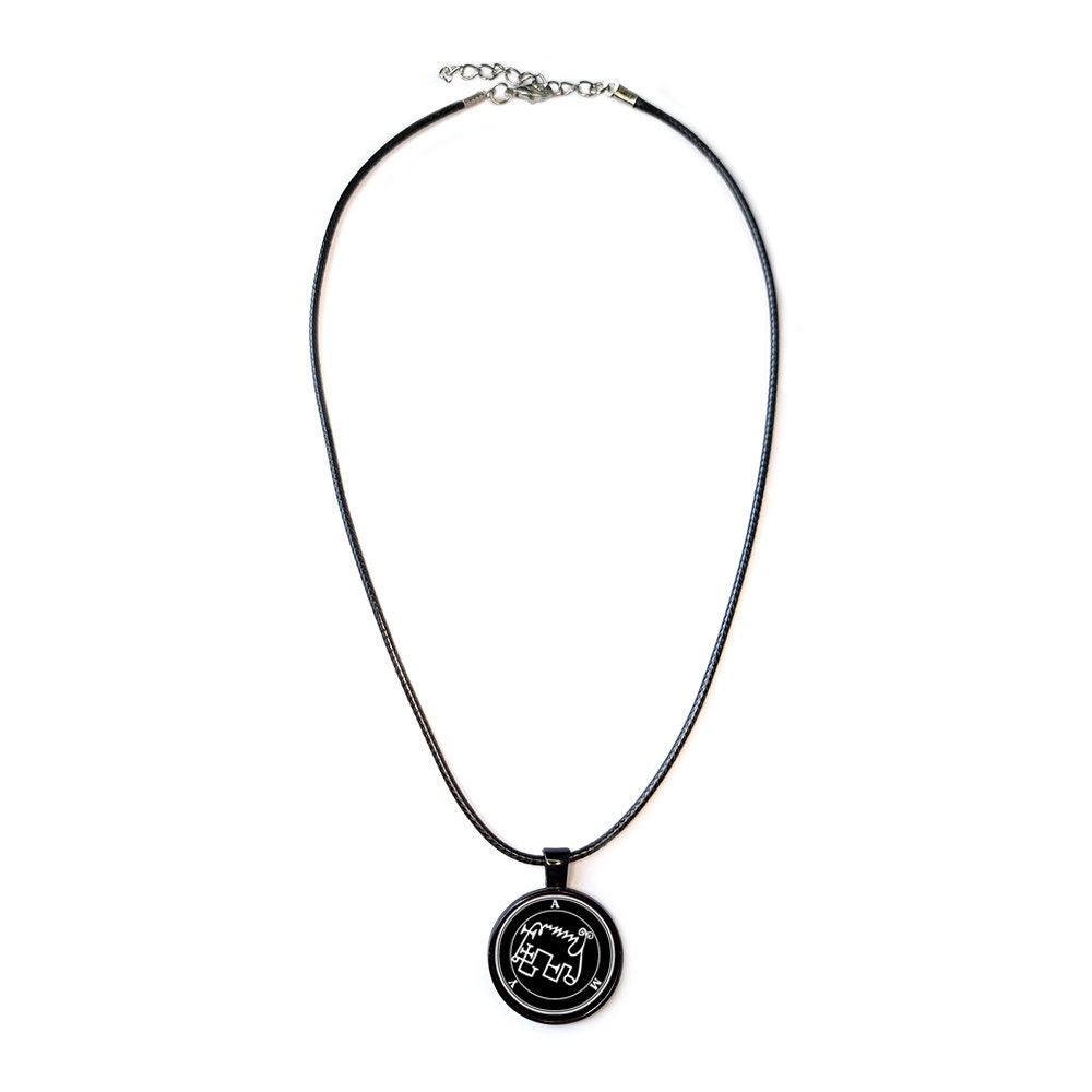 Demon Amy Sigil Necklace, Pagan Jewelry Ars Goetia Seals, Esoteric ...