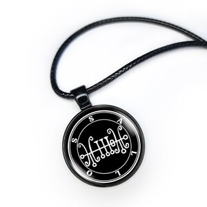 Sallos Necklace, Ars Goetia Sigils, Occult Jewelry, Black Magic Hell ...