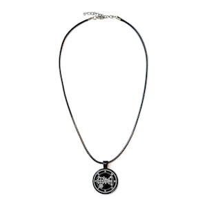 Amdusias Sigil Necklace, Goetia Solomon Demon Seal Pendant Medallion ...