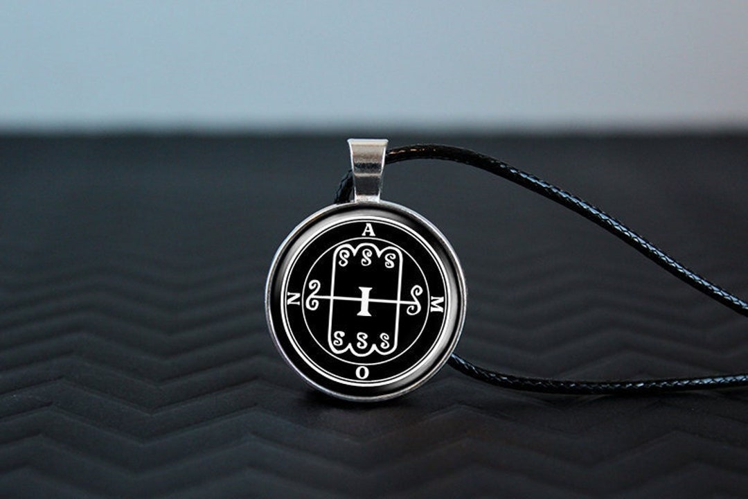 Amon Necklace, Ars Goetia Occult Jewelry, Demon Sigil Art, Demon ...