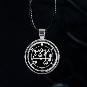 Ars Goetia King Beleth Necklace, Beleth Sigil Occult Jewelry, Demonic ...