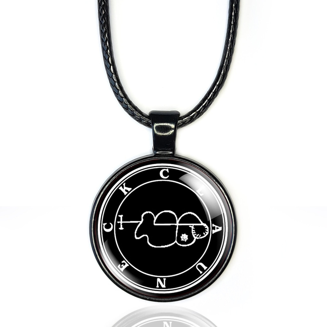 Clauneck Pendant, Wealth Demon, Black Magic Spell Amulet, Left Hand ...