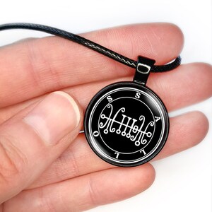 Sallos Necklace, Ars Goetia Sigils, Occult Jewelry, Black Magic Hell ...