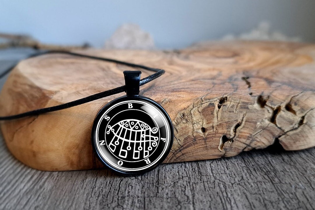 Bifrons Demon Sigil Pendant Necklace, Demonolatry Left Hand Path, Ars ...