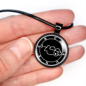 Clauneck Pendant, Wealth Demon, Black Magic Spell Amulet, Left Hand ...
