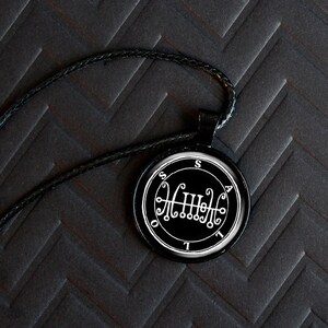 Sallos Necklace, Ars Goetia Sigils, Occult Jewelry, Black Magic Hell ...
