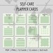 Pastel Self Care Planner Cards, Planner Cards Printable, Planner Task ...