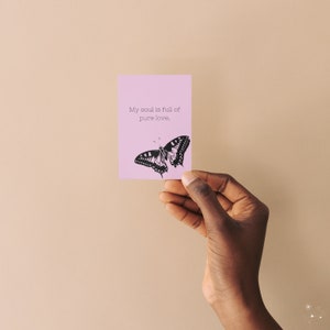 60 Affirmation Cards Digital Download, Mindfulness Affirmations Deck ...