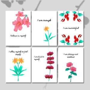 100 Affirmation Cards Digital Download Mindfulness - Etsy