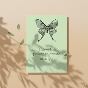 60 Affirmation Cards Digital Download, Mindfulness Affirmations Deck ...