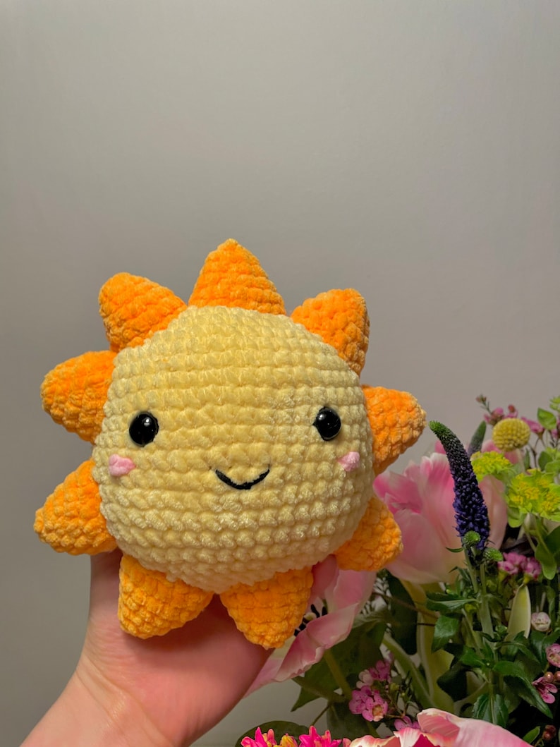 Sun Plushie - Etsy