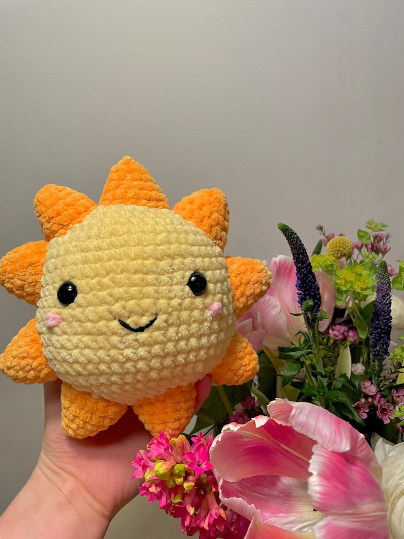 Sun Plushie - Etsy