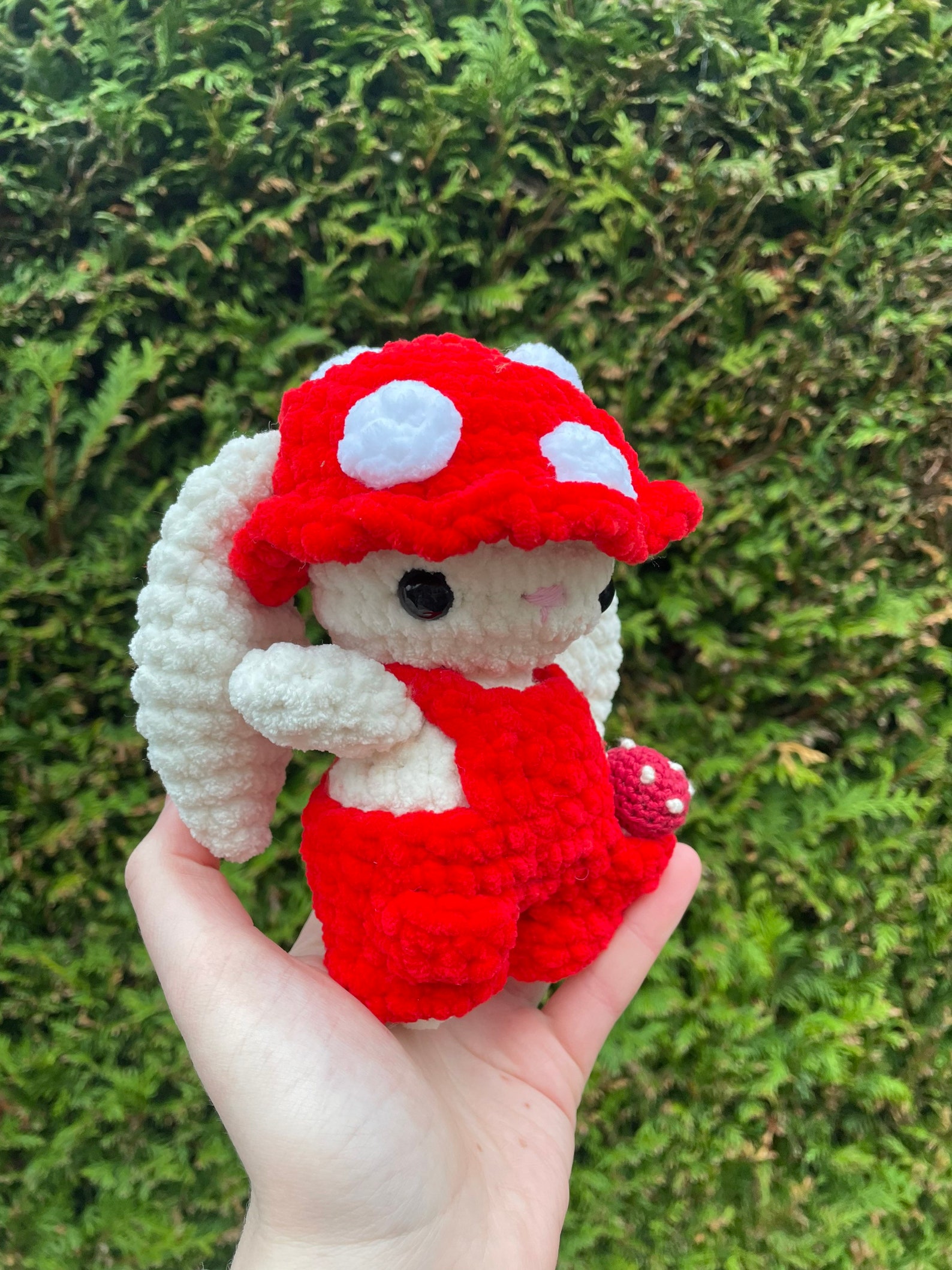 Crochet Mushroom Bunny - Etsy