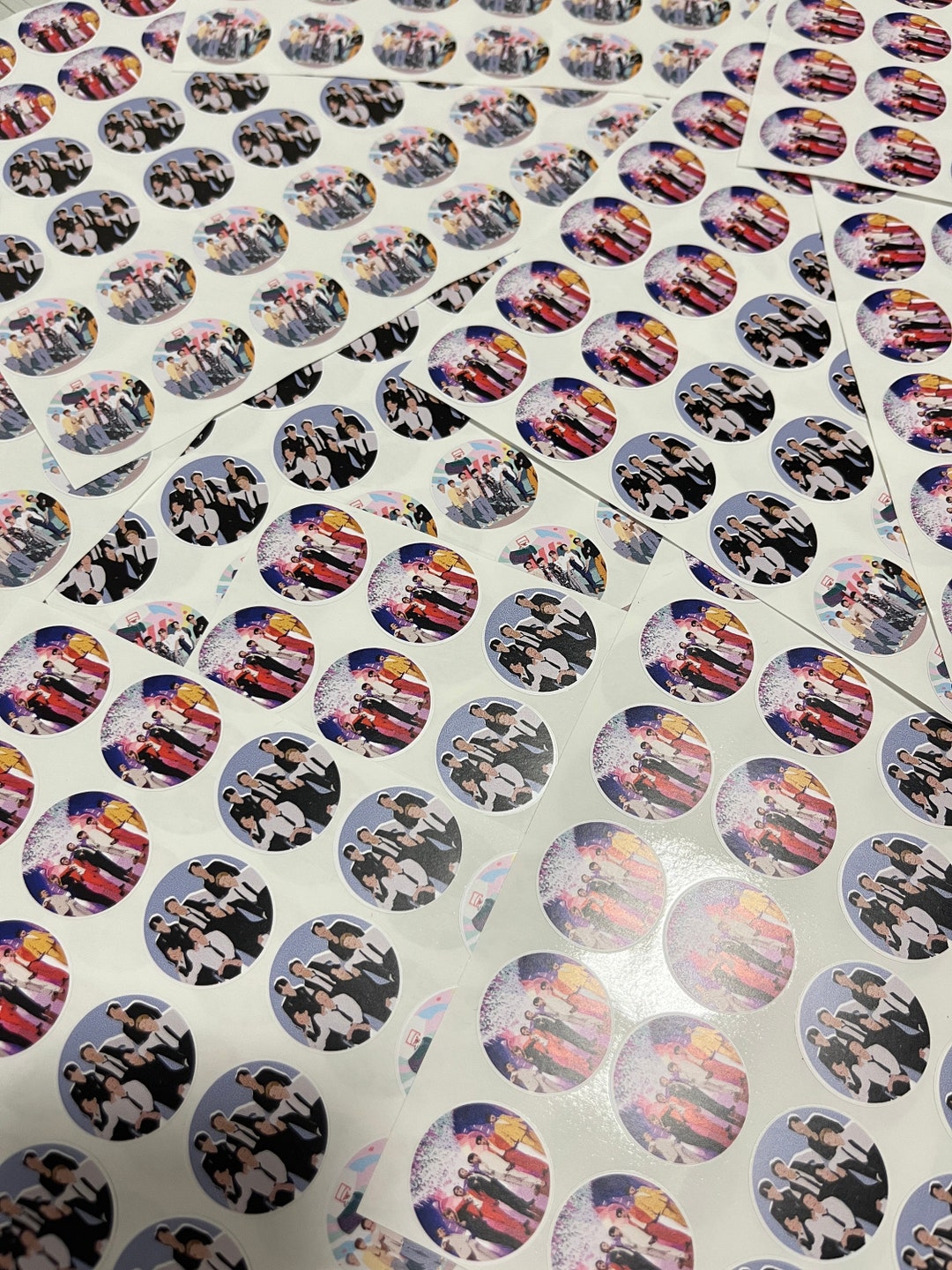 BTS Envelope Stickers 42 Stickers of Bangtan for Mail BTS Stickers ...