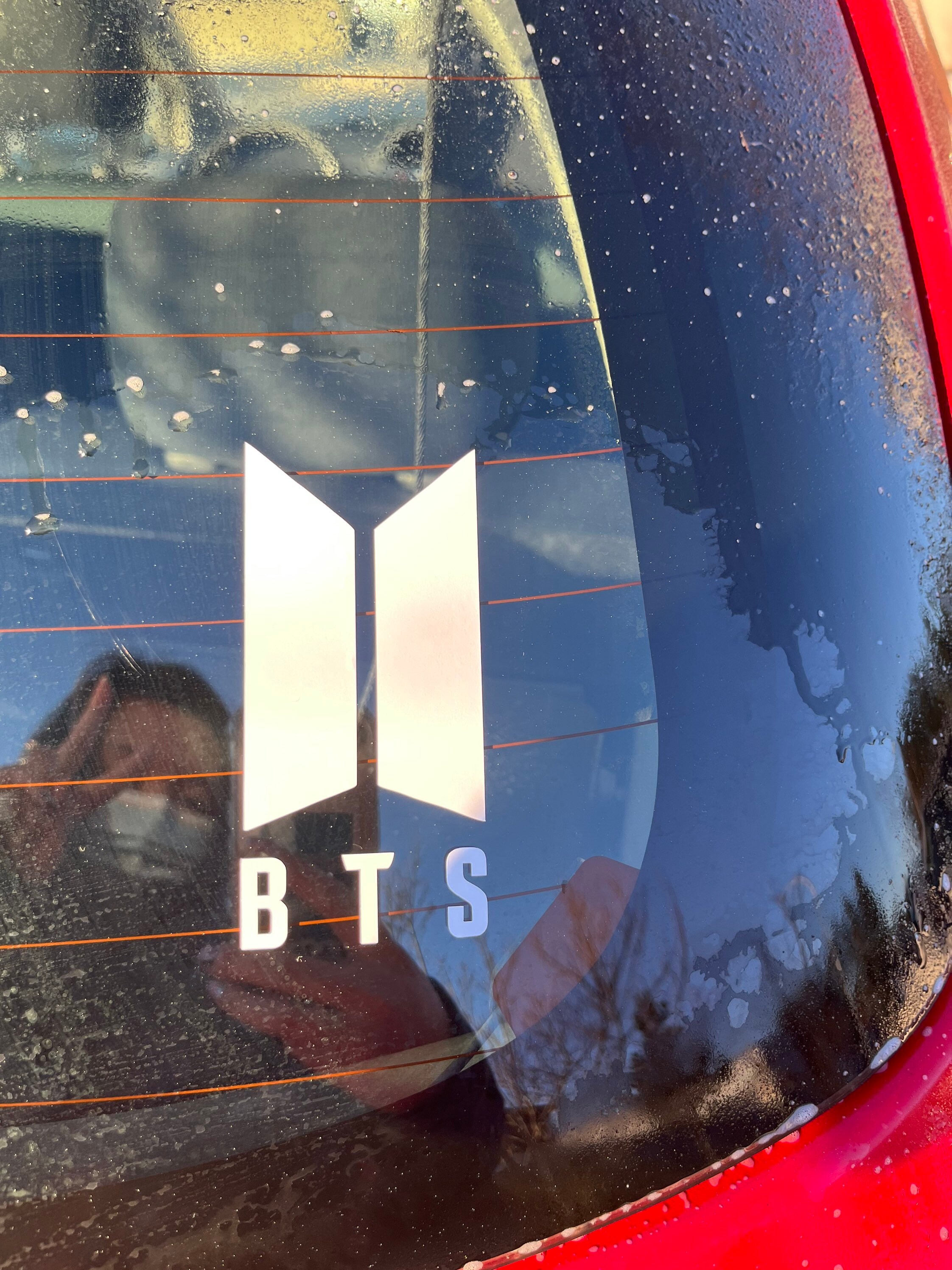 BTS Logo Decal Set of 2 Car Decal Vinyl Cut Decal - Etsy Canada