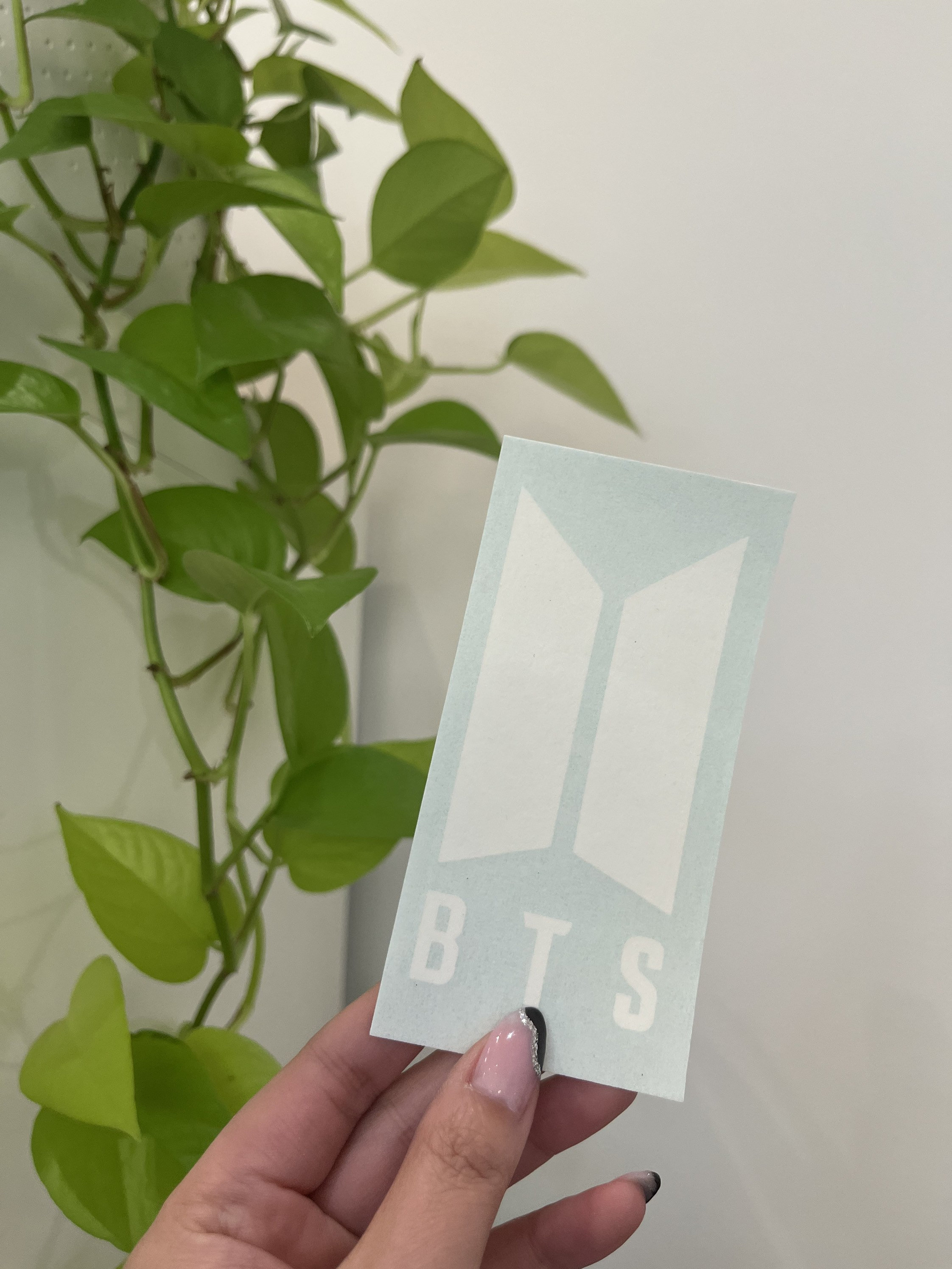 BTS Logo Decal Set of 2 Car Decal Vinyl Cut Decal | Etsy Canada