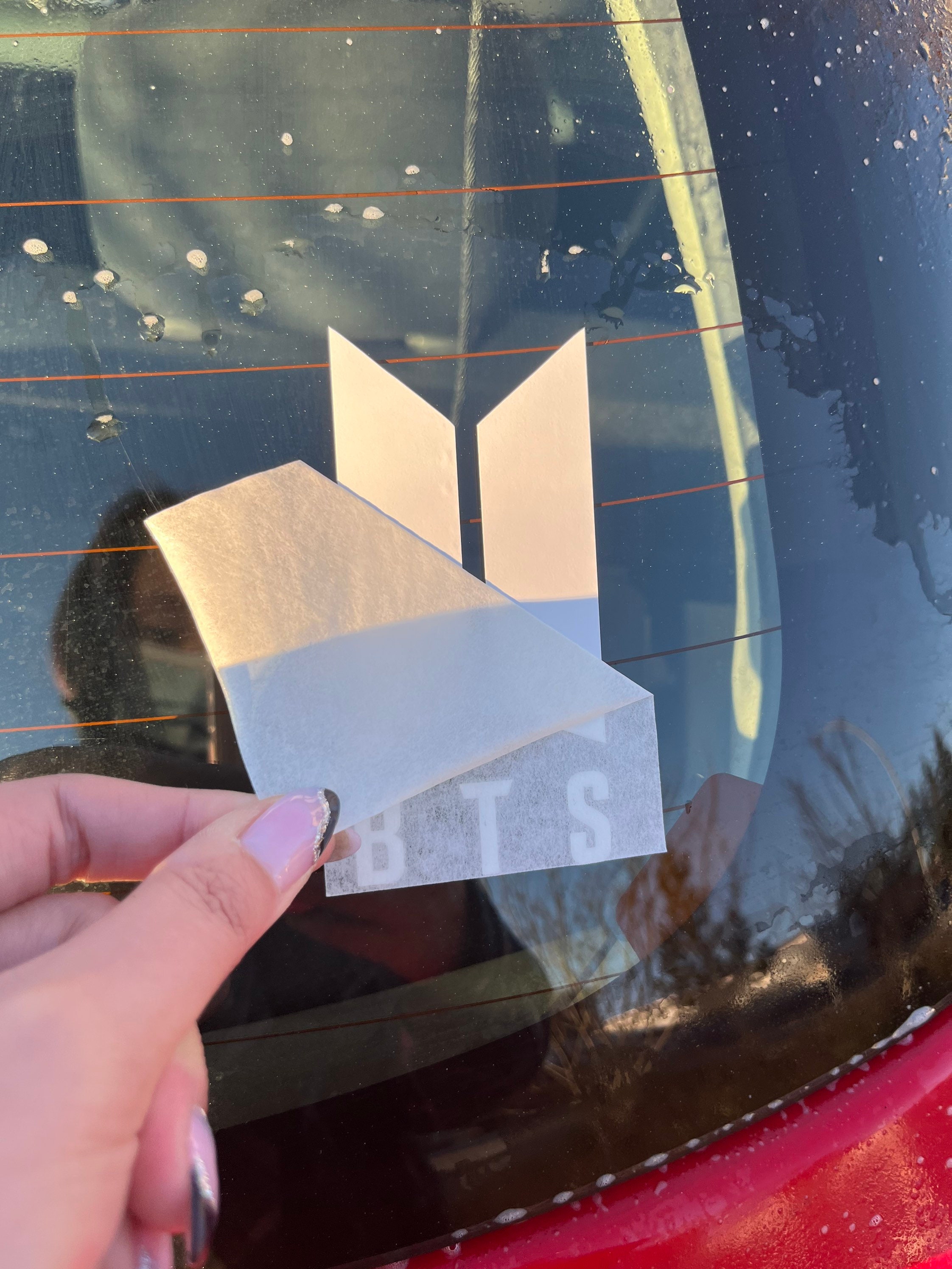 BTS Logo Decal Set of 2 Car Decal Vinyl Cut Decal - Etsy Canada