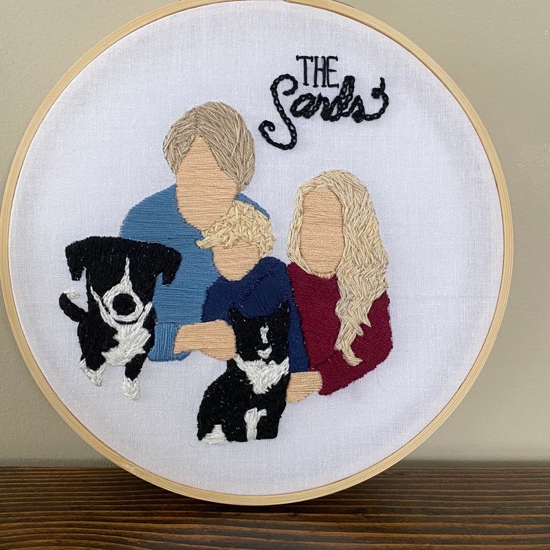 Family Embroidery - Etsy