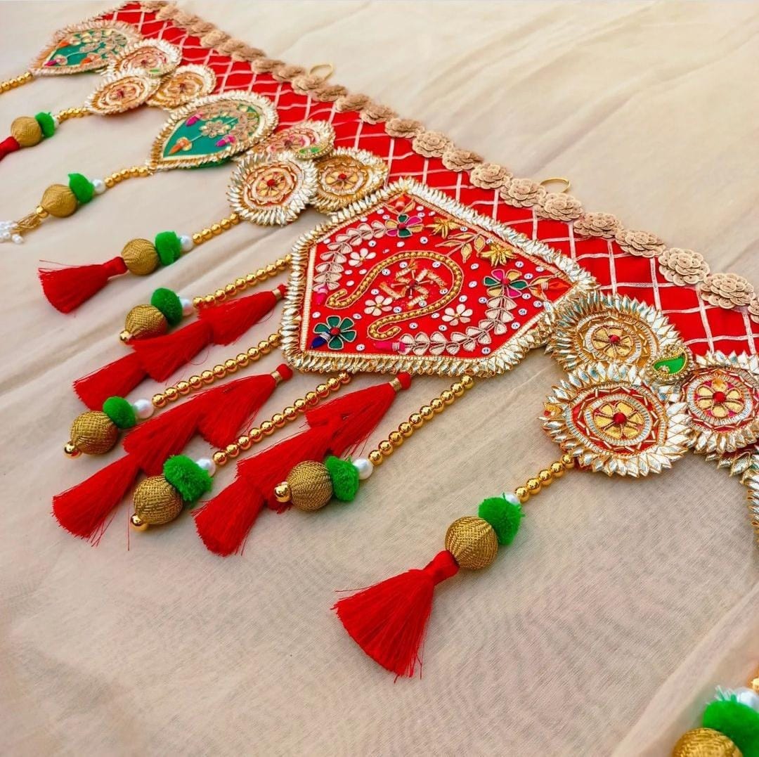 Diwali Gota Bandhanwar Entrance Gate Toran Indian Gota Patti - Etsy