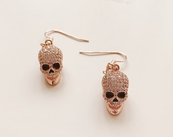 Rose Gold Skull | Etsy