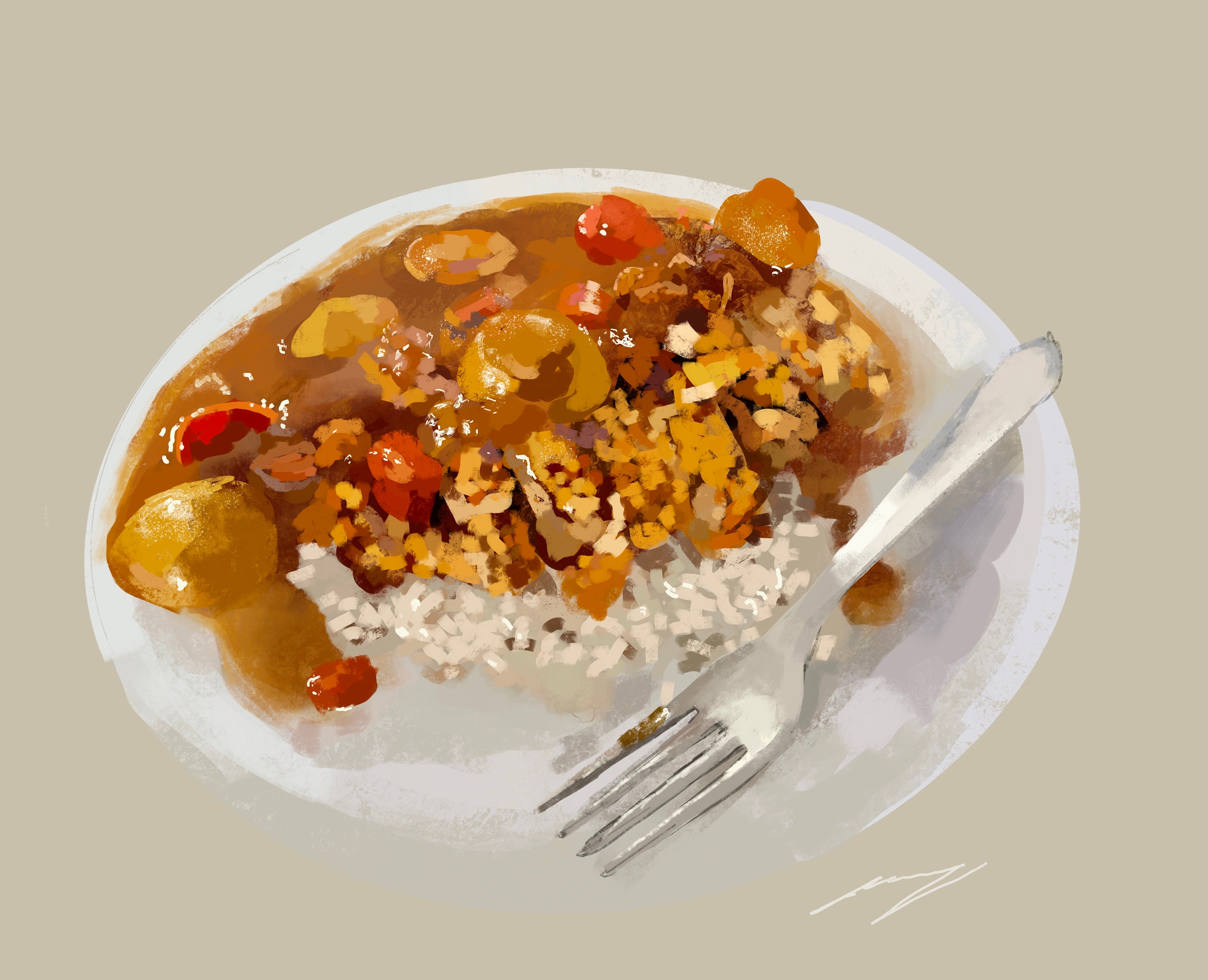 Japanese Curry Anime