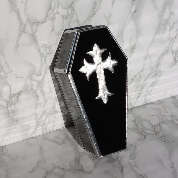 Coffin Stained Glass Pattern - Etsy
