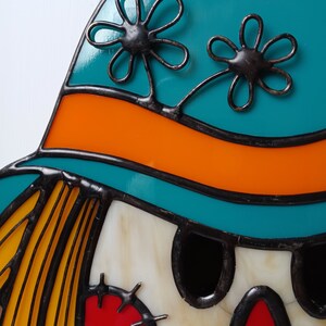 Scarecrow Stained Glass Suncatcher - Etsy