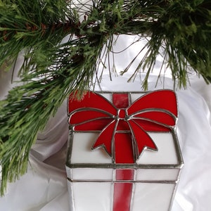 Present Stained Glass Trinket Box - Etsy