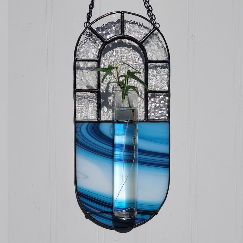 Stained Glass Planters - Etsy