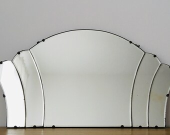 Fan Shaped Mirror - Etsy UK