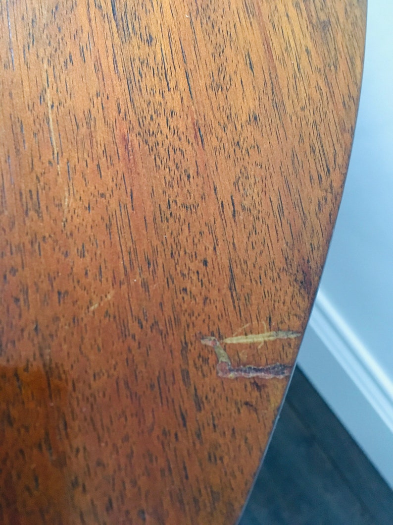 Antique Folding Bobbin Pin Leg Table - Etsy