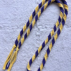 Macrame Graduation Twisted Rope | Grad Honor Cord | Graduation Lei ...