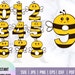 Numbers for Kids Birthday Bundle 0-9 Animal Bee Numbers for Cricut ...