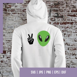Alien SVG Bundle UFO PNG Clipart Cut Files for Cricut - Etsy