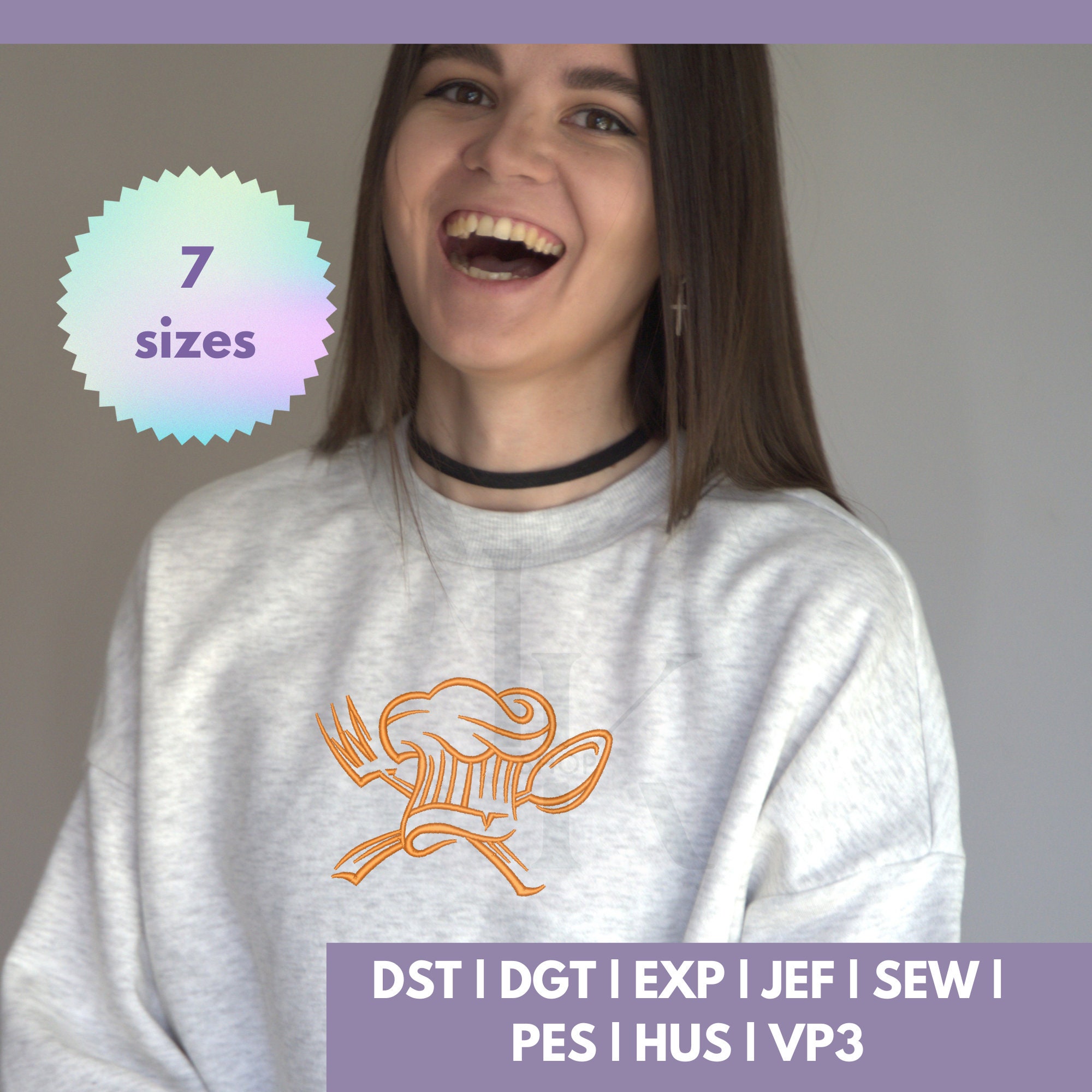 Kitchen Embroidery Machine Designs Pes Cooking Instant Digital Download ...