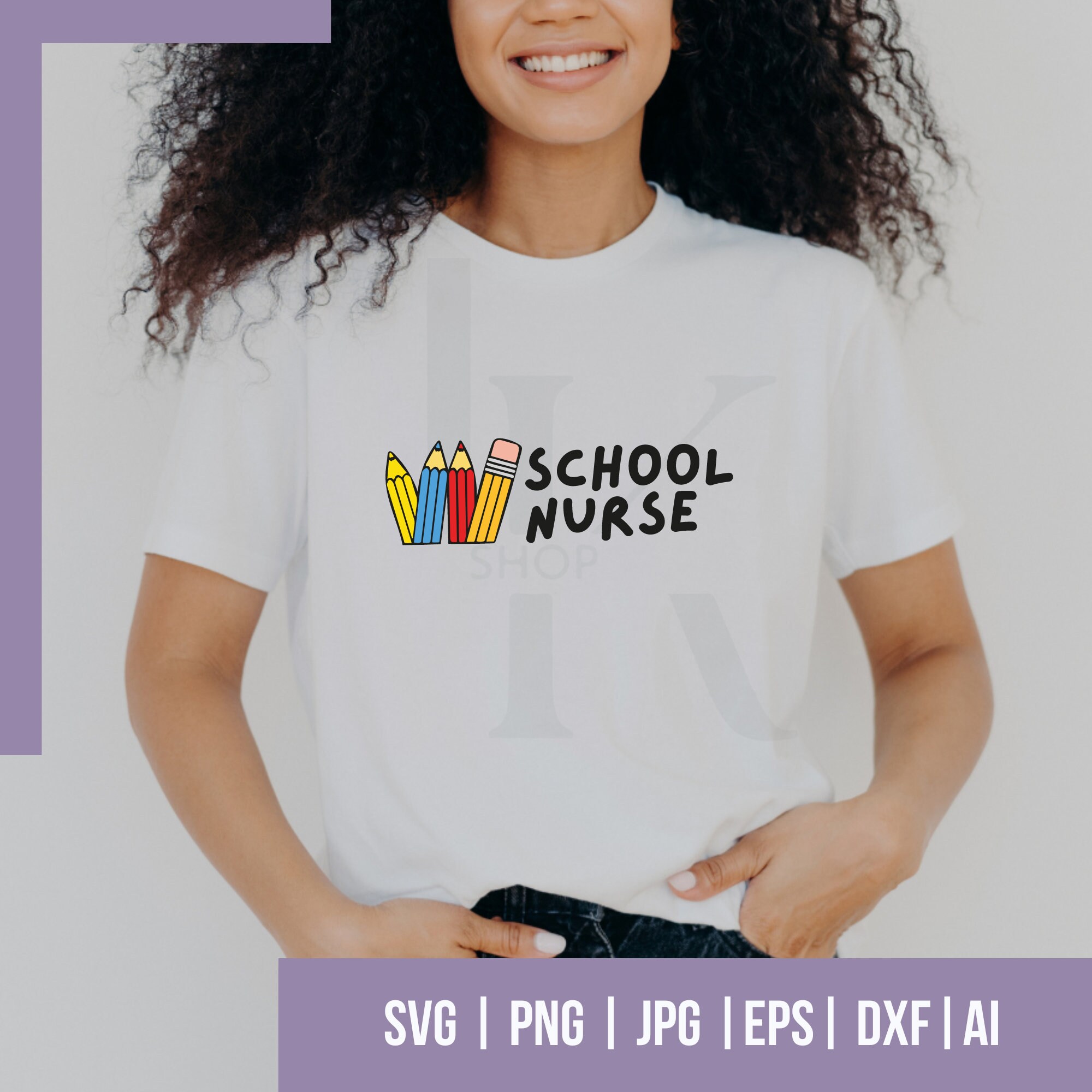 School Nurse Svg Bundle, School Nurse Shirt Svg, Nurse Life Svg, Eps ...