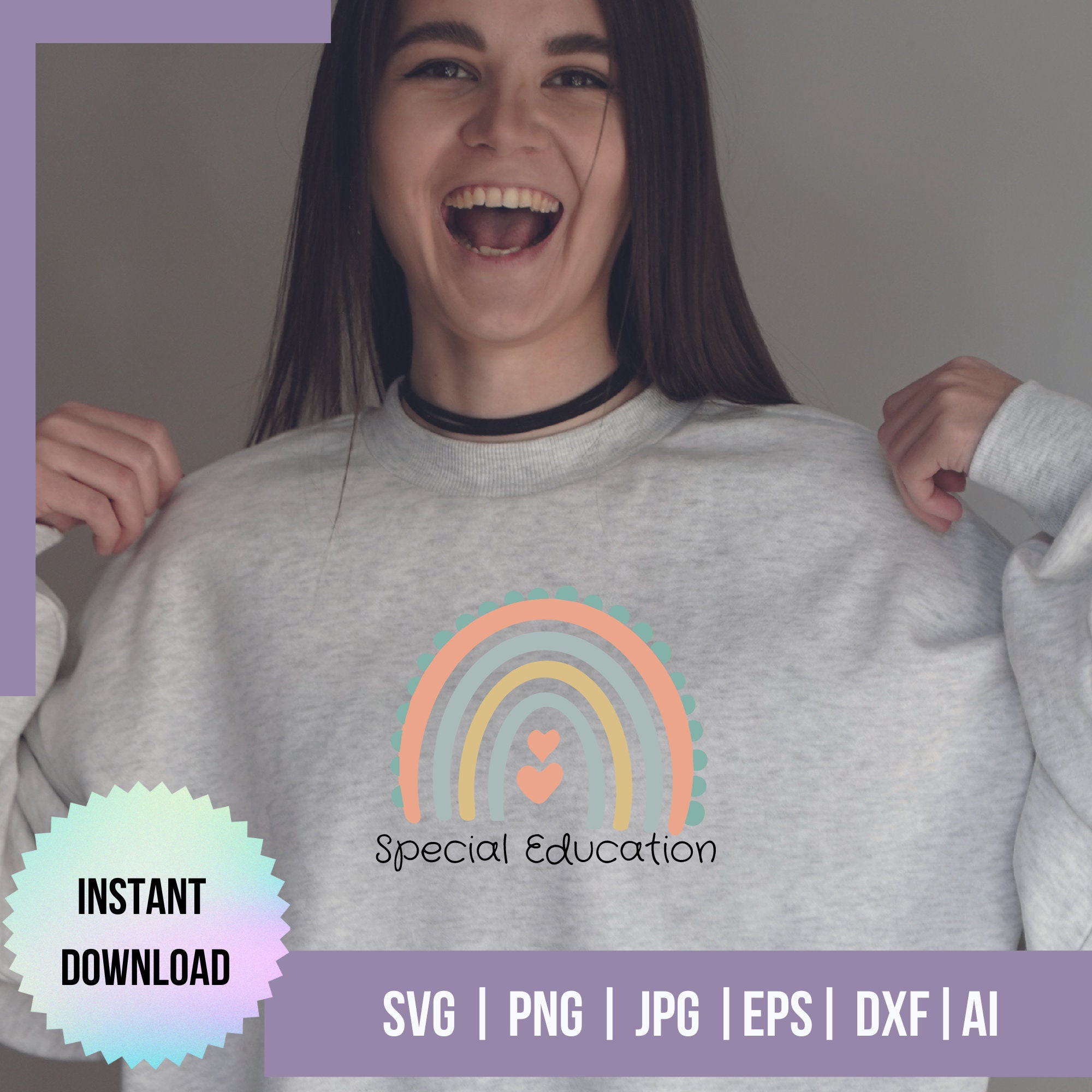 Special Education Svg Bundle, Special Education Teacher Svg, Sped ...