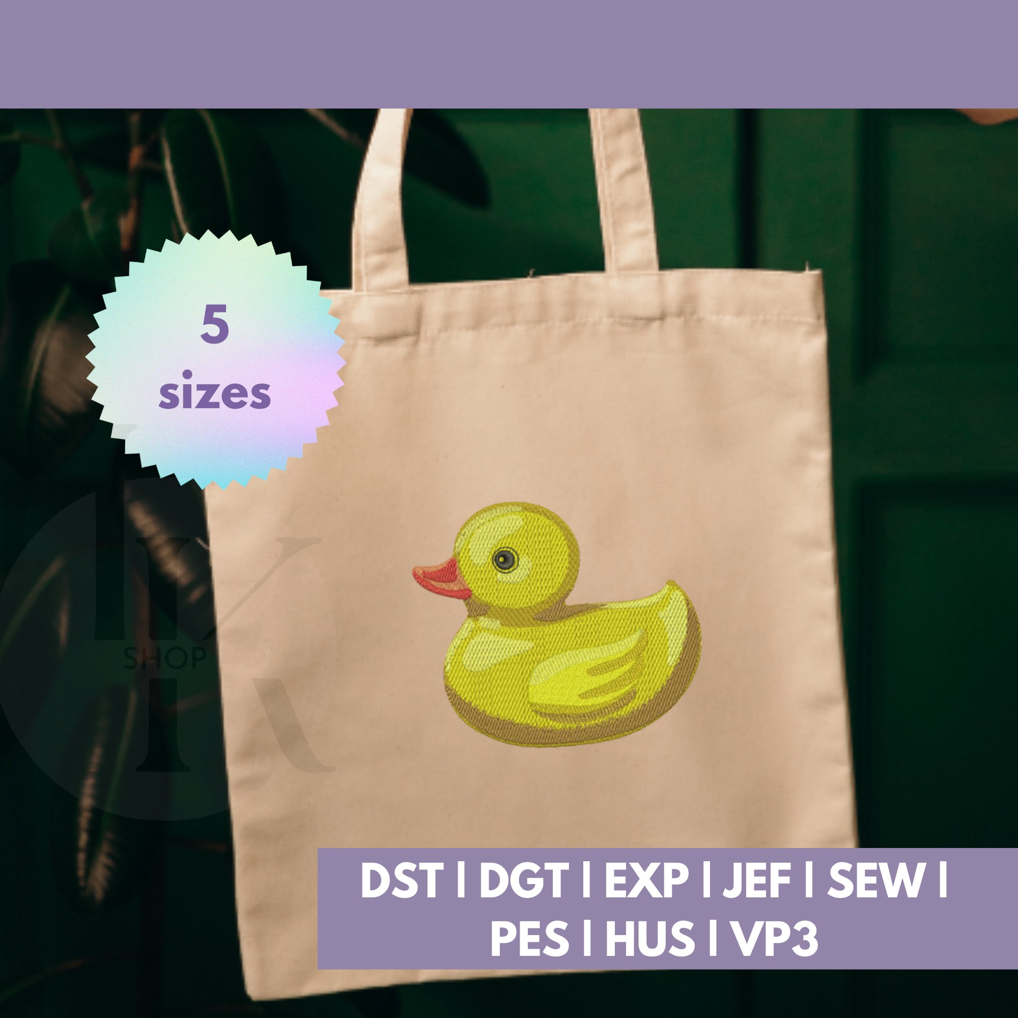 Yellow Rubber Duck Embroidery Designs Duck Machine Embroidery - Etsy