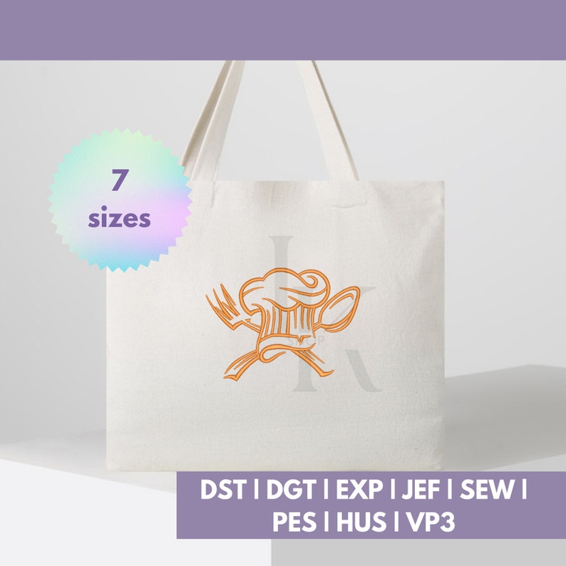 Kitchen Embroidery Machine Designs Pes Cooking Instant Digital - Etsy