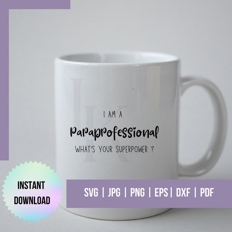 Paraprofessional Bundle SVG Para Svg Teacher Eps Dxf Png Files - Etsy