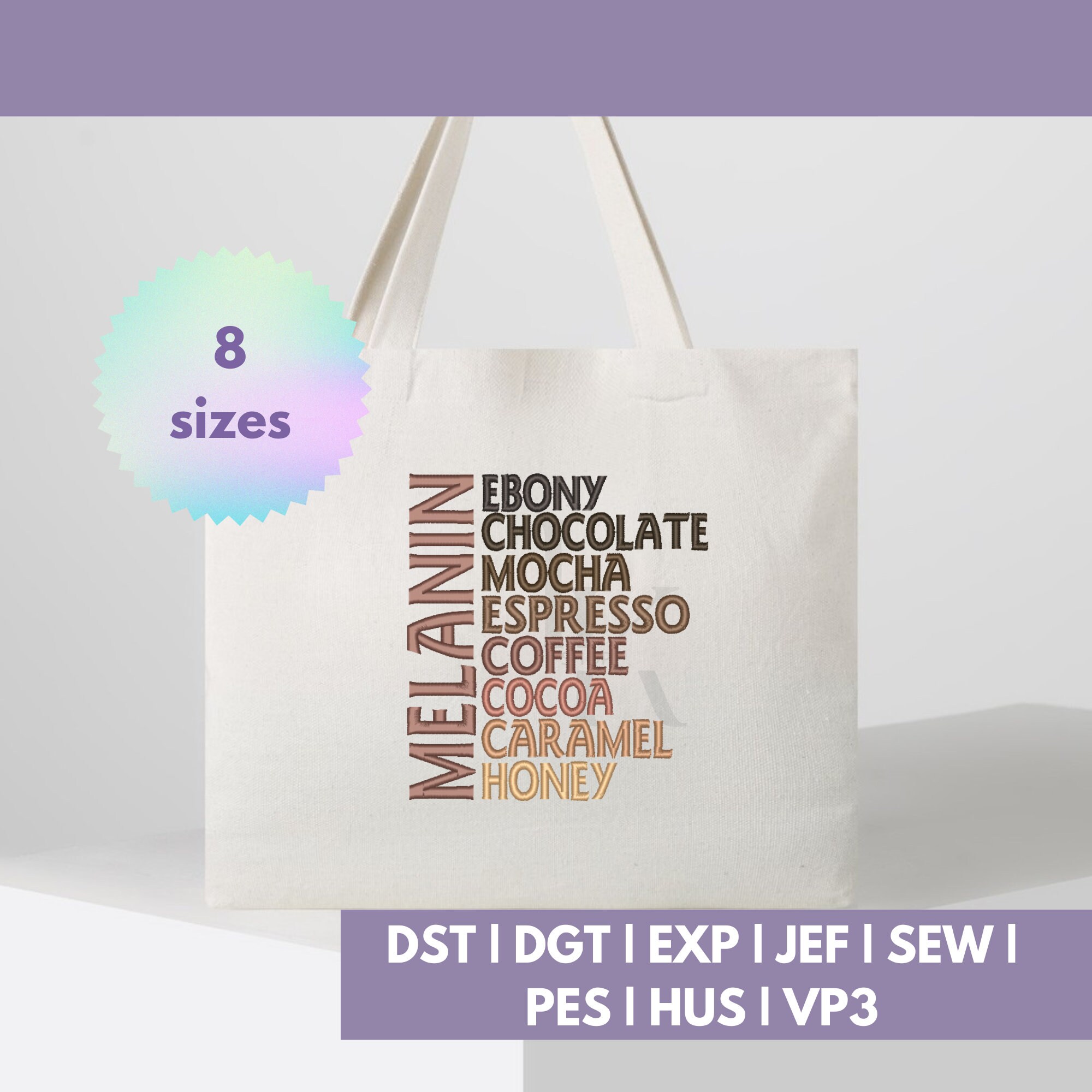 Melanin Embroidery Design Melanin in Drip Embroidery Design African ...