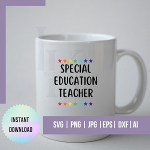Special Education Svg Bundle, Special Education Teacher Svg, Sped ...