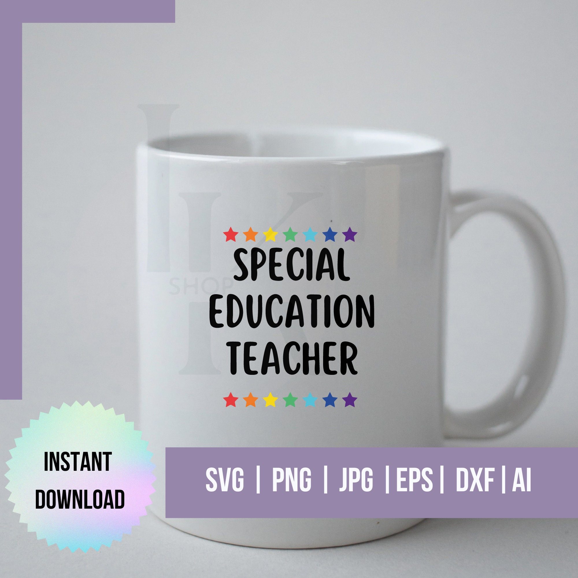 Special Education Svg Bundle, Special Education Teacher Svg, Sped ...