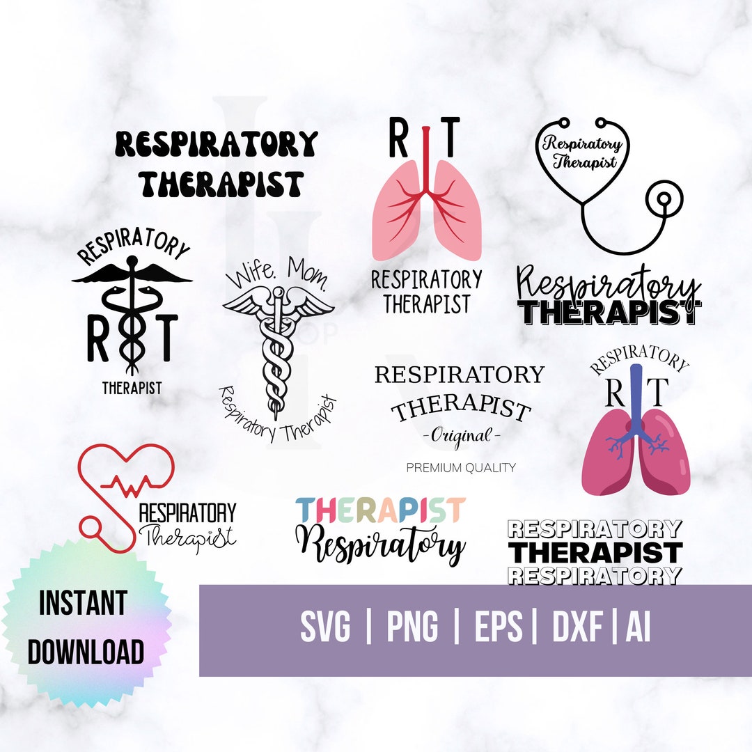 Respiratory Therapist SVG | Respiratory Therapy | RT Life Shirt SVG ...