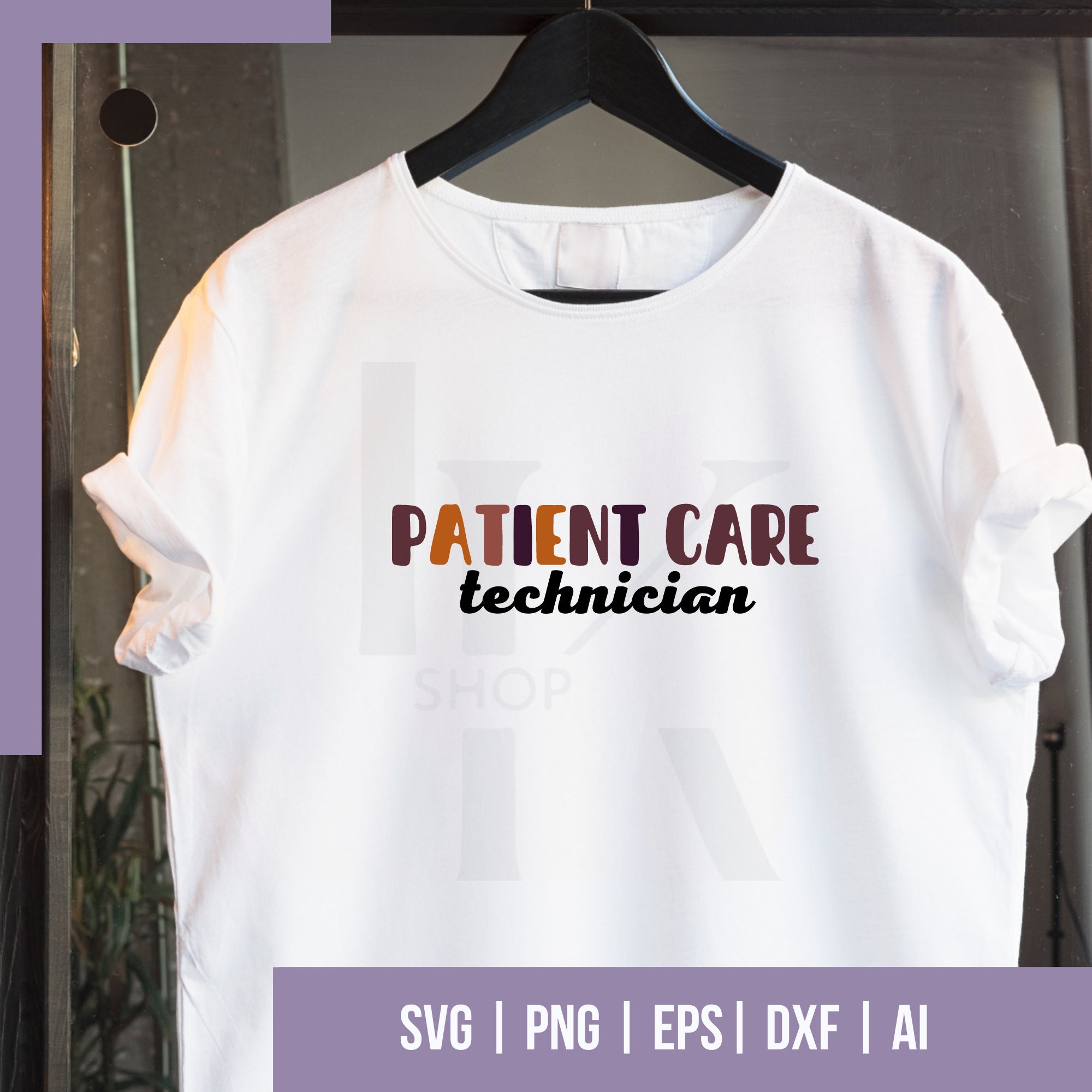 Patient Care Technician Svg Bundle, Patient Care Tech Svg, PCT Svg ...