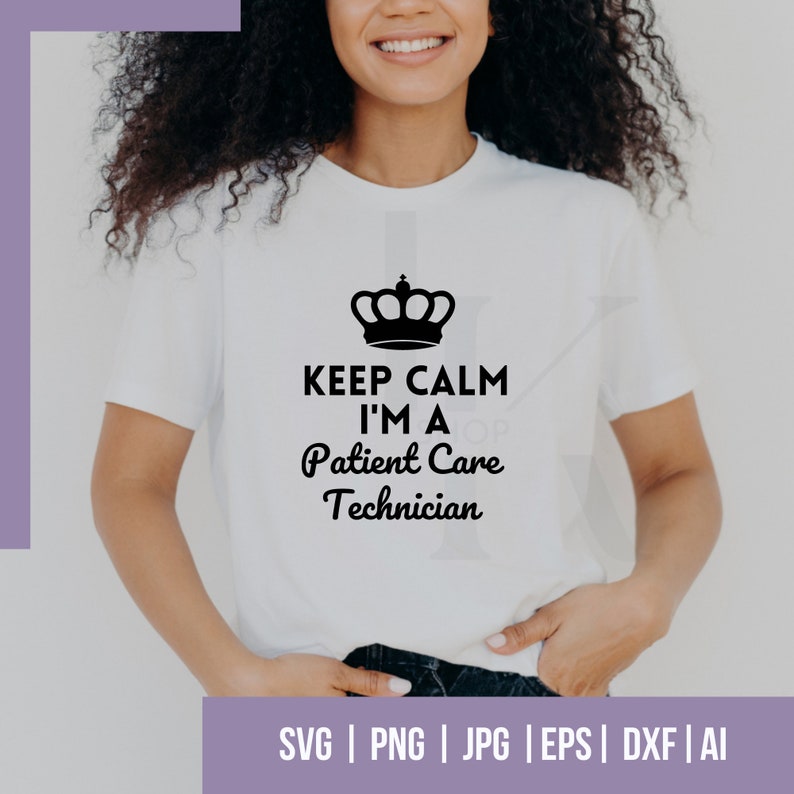 Patient Care Technician Svg Bundle, Patient Care Tech Svg, PCT Svg ...