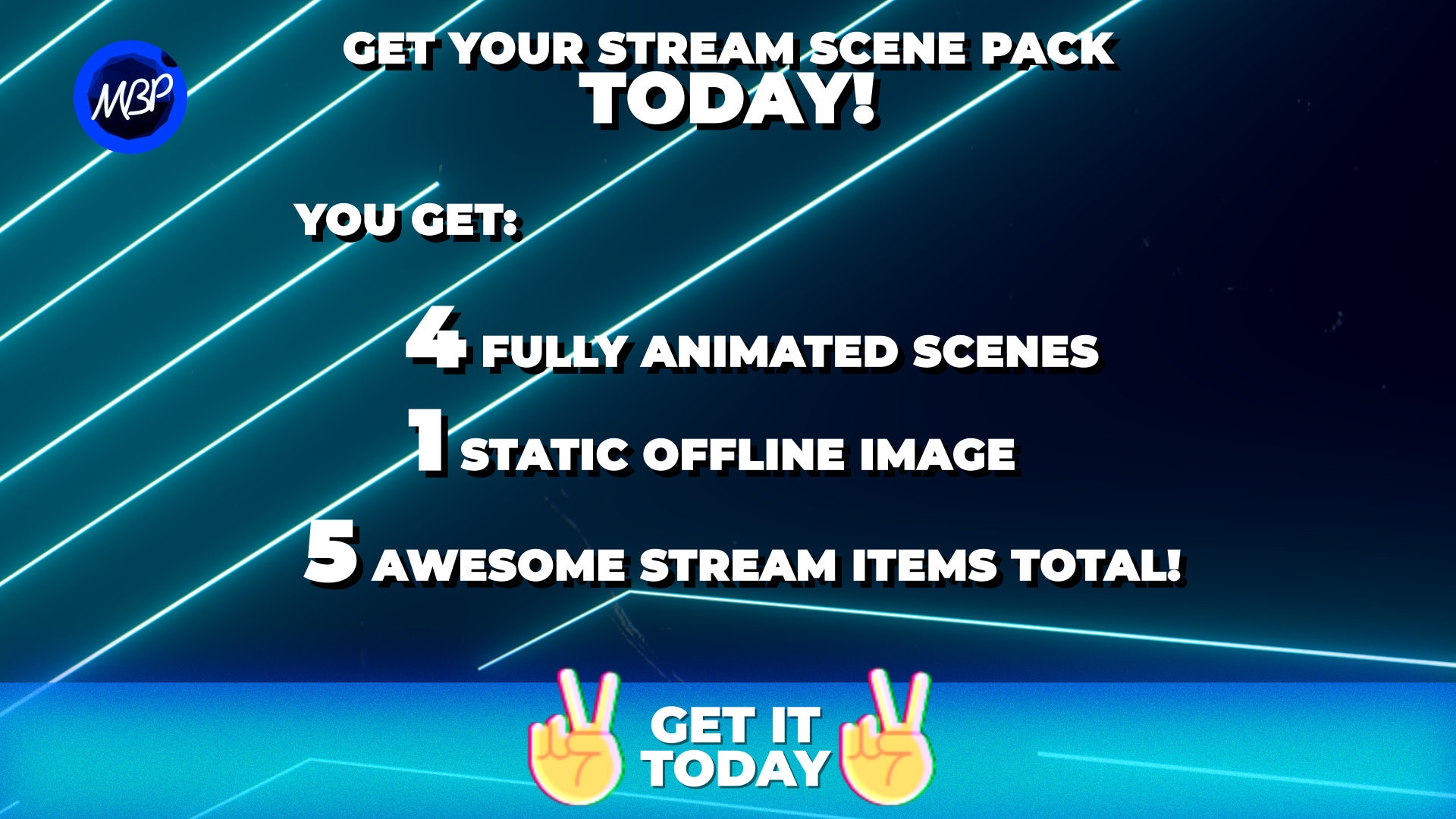 Neon Retrowave Animated Stream Scene Pack for Twitch 5 High - Etsy