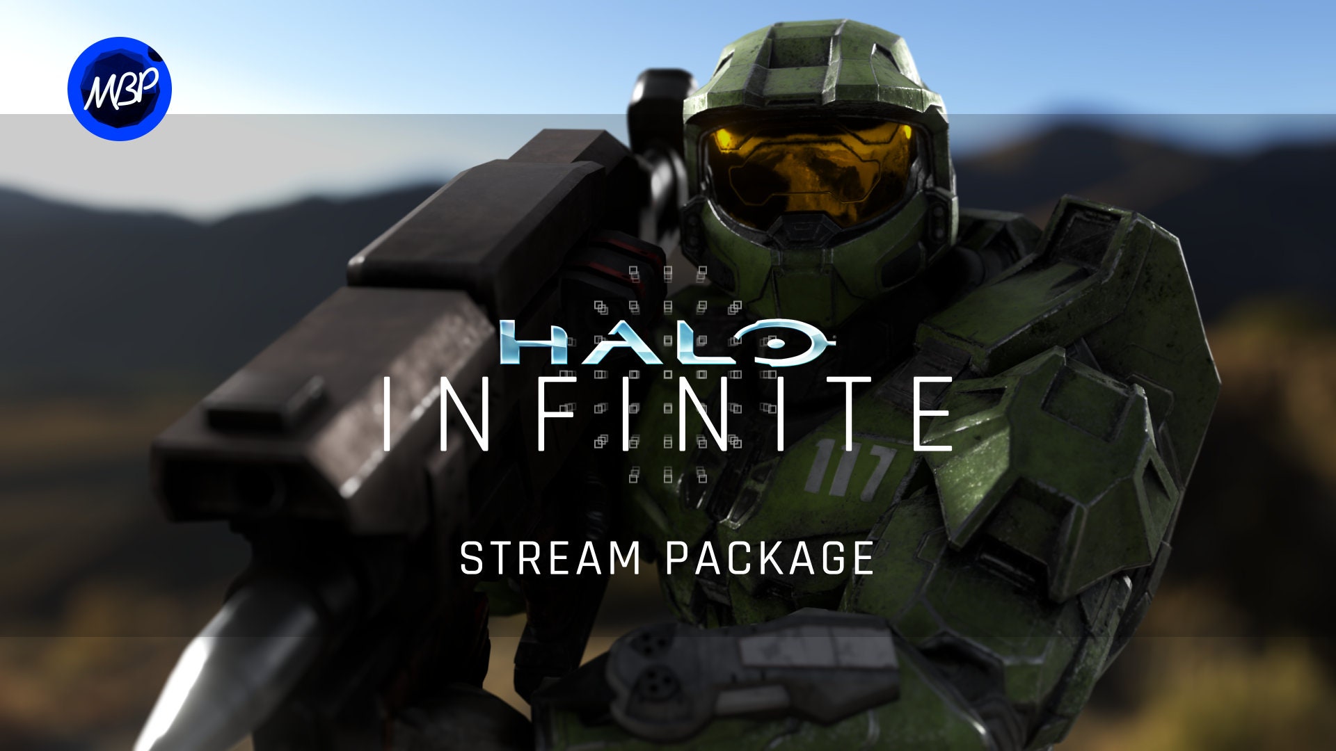 Halo INFINITE Video Game and TV Show Themed Stream Package for Twitch ...