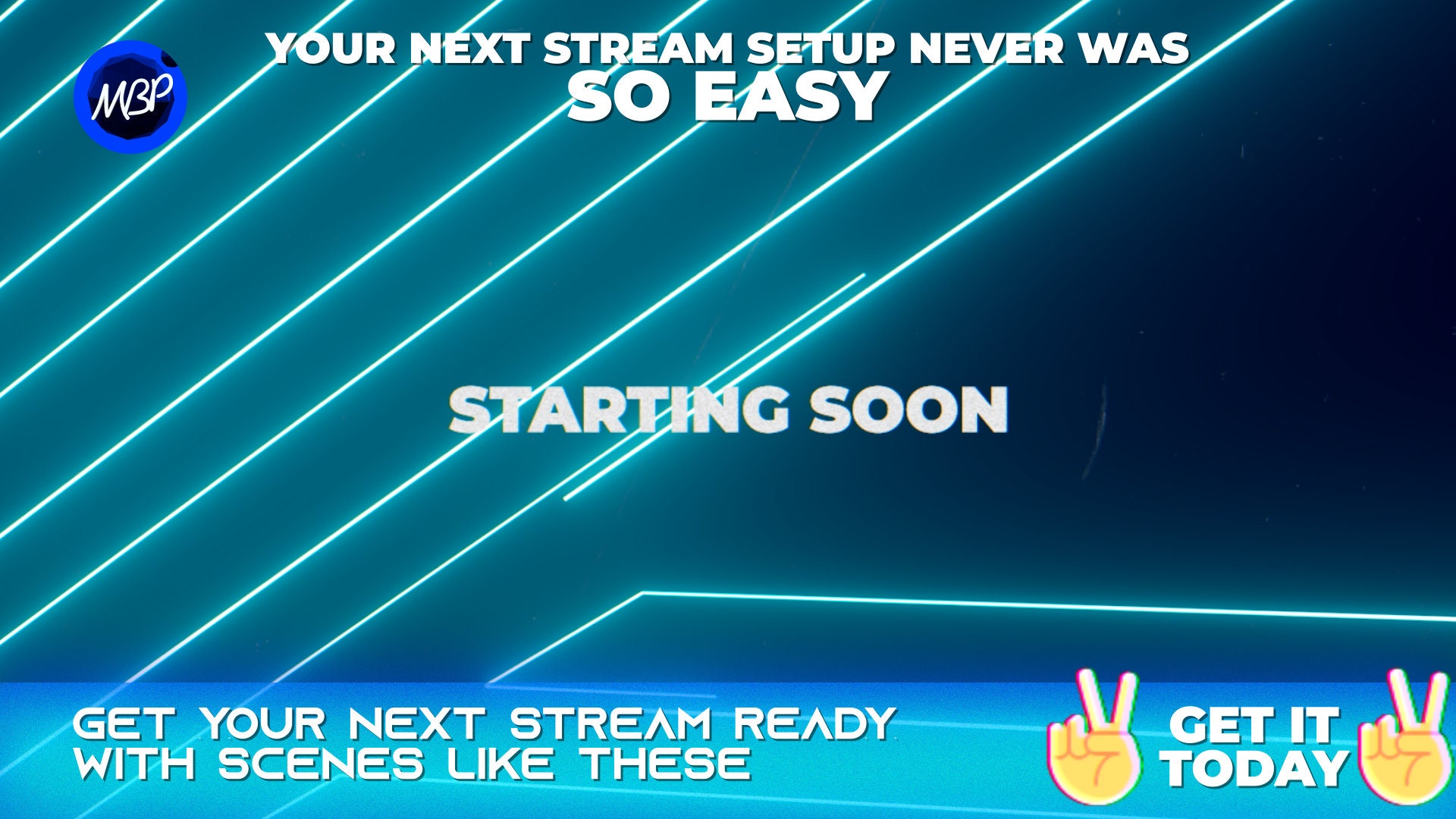 Neon Retrowave Animated Stream Scene Pack for Twitch 5 High - Etsy